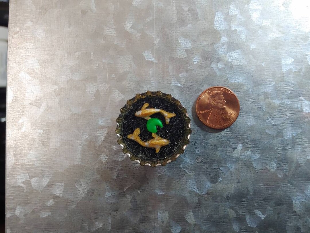 Koi Pond Magnet - Etsy