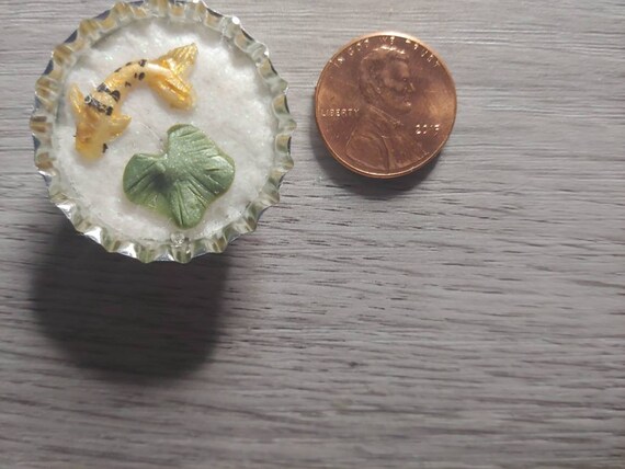 Koi pond magnet | Etsy