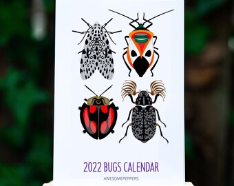 Desk Calendar With Stand | Etsy