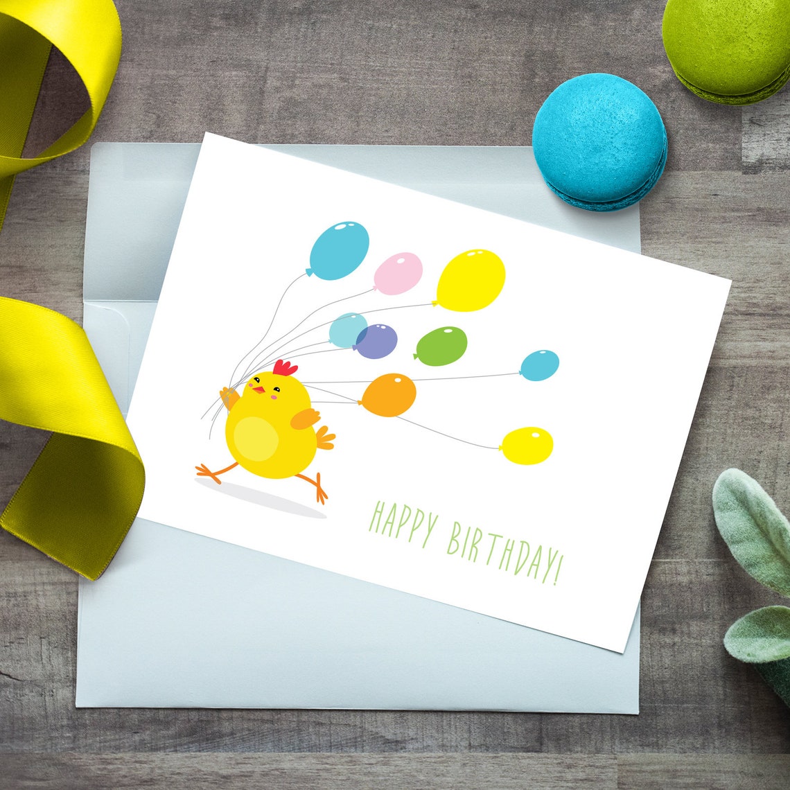 Chicken Birthday Card Baby Birthday Card Cute Baby Birthday - Etsy