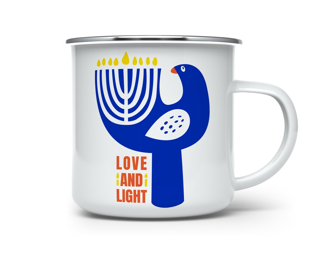 Hanukkah Mug, Cute Hanukkah Donuts Mug, Hanukkah Hot Chocolate Mug ...