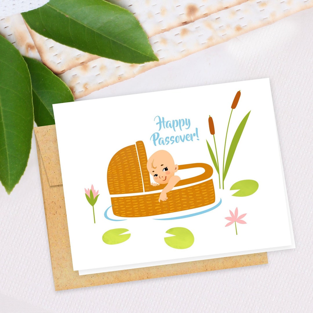Passover Greeting Card - Etsy