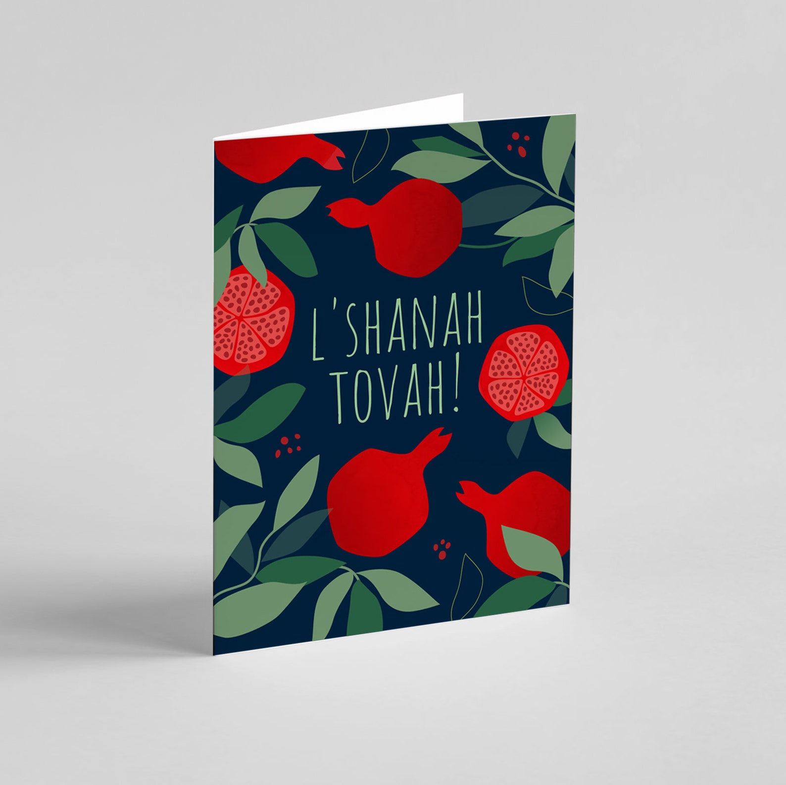 Rosh Hashana Greeting Cards Set of 5 Shana Tova Greeting - Etsy