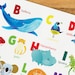 Spanish Alphabet Animals Print - Etsy