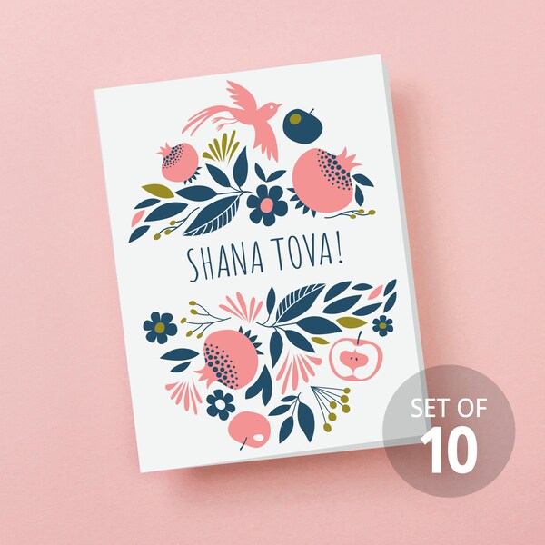 Rosh Hashanah Cards - Etsy