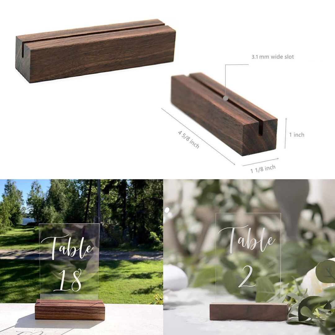 Natural Walnut Wood Stand - Etsy