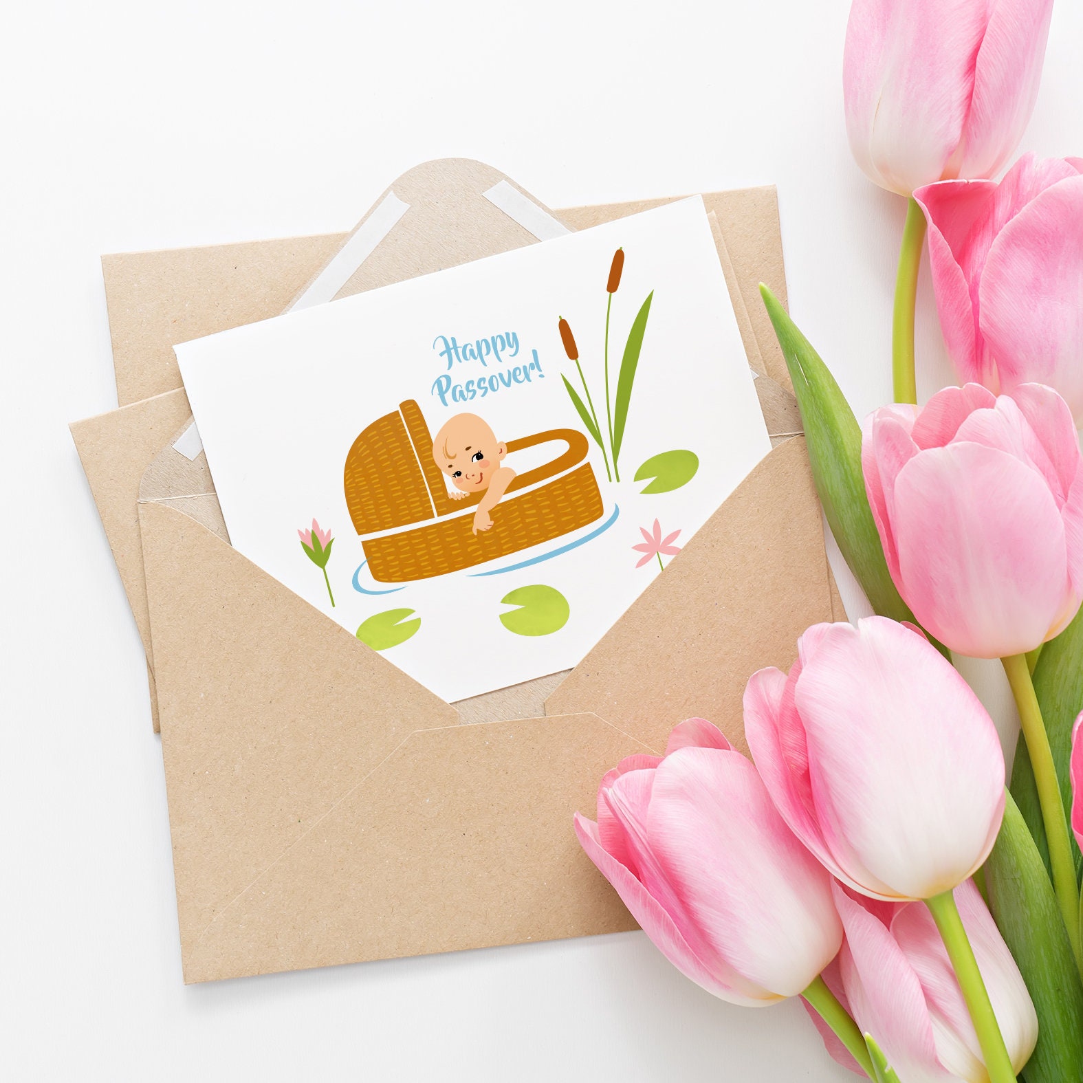 Passover Greeting Card - Etsy
