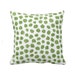 Scratchy Dots Throw Pillow or Cover, Olive/white 16, 18, 20, 22 or 26 ...