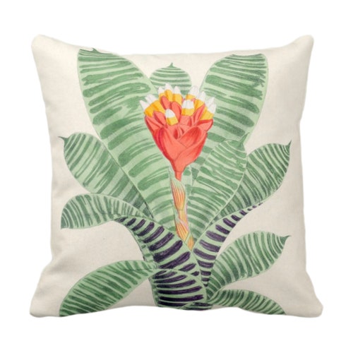 OUTDOOR Vintage Botanical W/ Berries Flowers Throw Pillow or - Etsy
