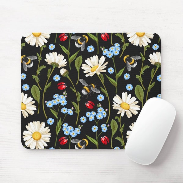 Floral Mouse Pad - Etsy
