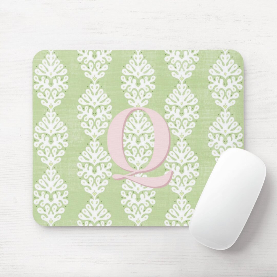 Ada Personalized Mouse Pad/mousepad Round or Rectangle Light Green ...