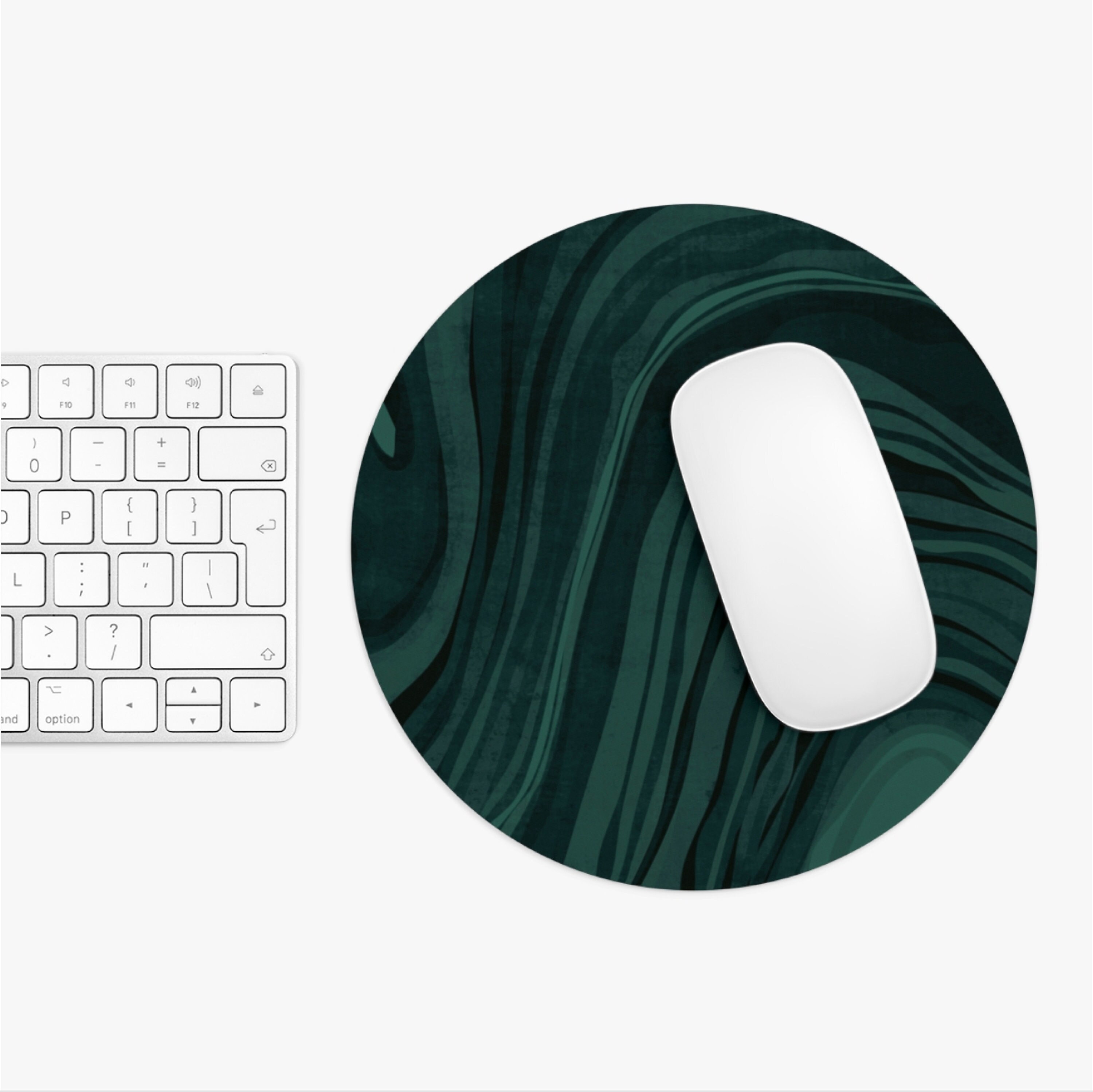 Storm Teal Mouse Pad/mousepad Rectangle or Round Deep/dark | Etsy