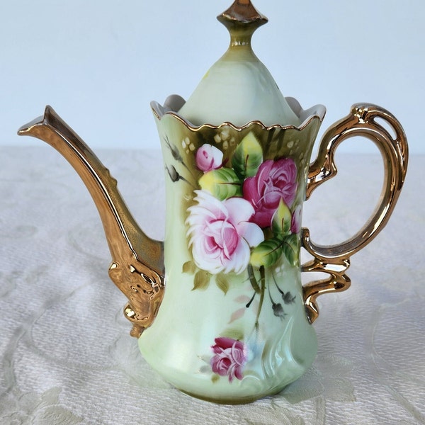 Porcelain Coffee Pot - Etsy