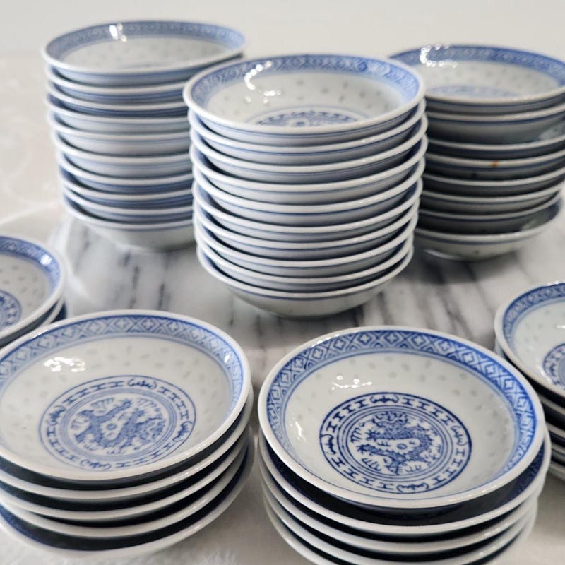 Jingdezhen Rice Dragon - Etsy
