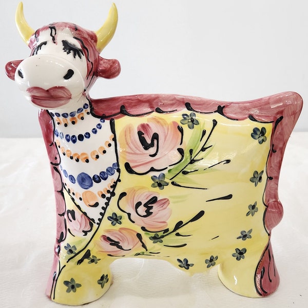 Ceramic Turov Cow - Etsy