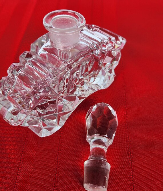 Vintage Crystal Perfume Bottle, Crystal Cologne Bott… - Gem