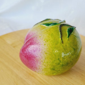 Antique Chinese Ceramic Peach Altar Temple Fruit, Chinese Fruit ...