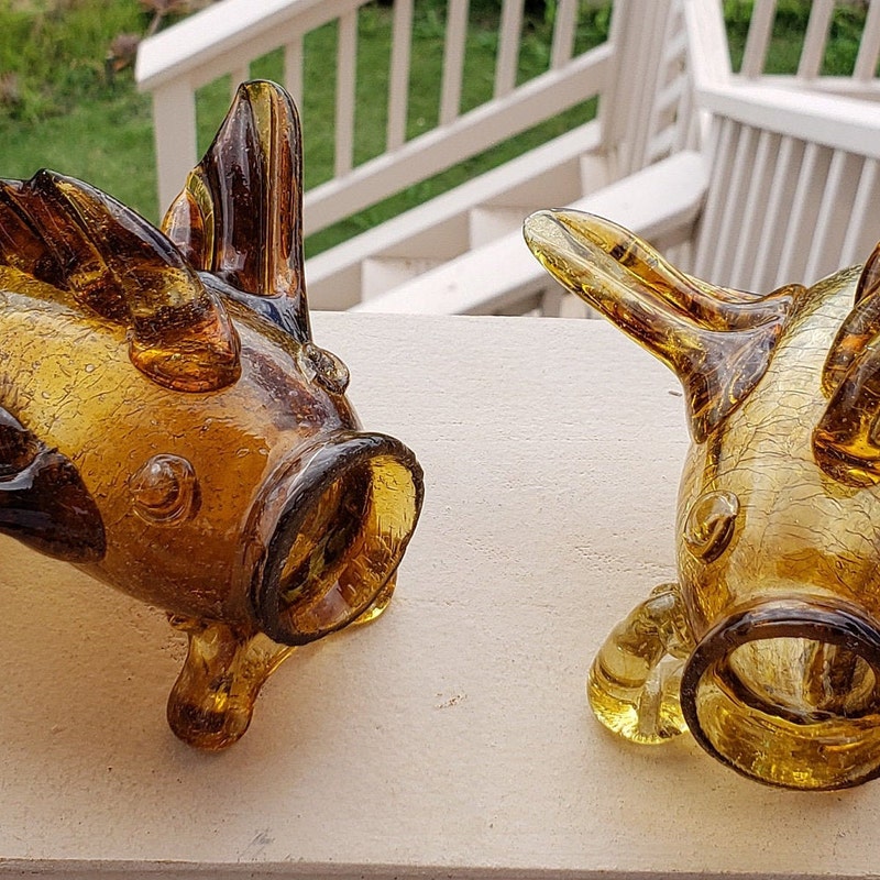 Blown Glass Fish - Etsy