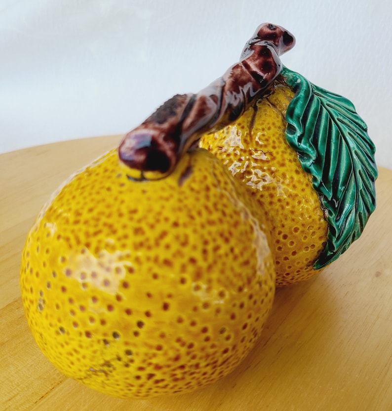 Antique Chinese Ceramic Orange Altar Temple Fruit Chinese - Etsy