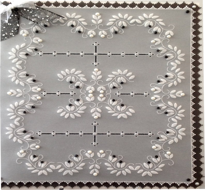 PP4 - Victorian Beaded Embroidery (single Pattern) - Etsy