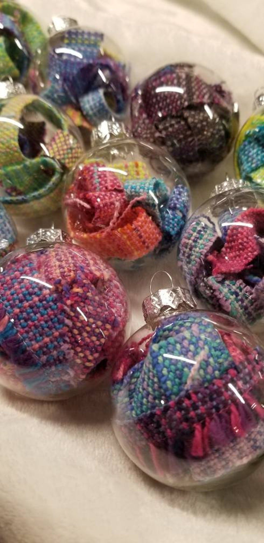 Wrap Scrap Keepsake or Ornament Made From Meeyoo Wrap Scraps ...