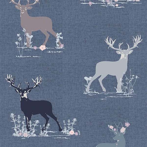 Deer Fabric by the Yard - Etsy