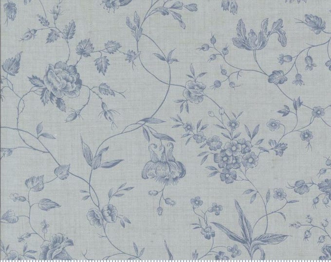 Moda SACRE BLEU - Pivoine Floral in Ciel Blue (13973 16) - by French ...