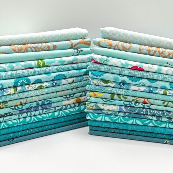 Watercolor Lake Camping Fabric - Lake House Fishing Motif by Kim ...