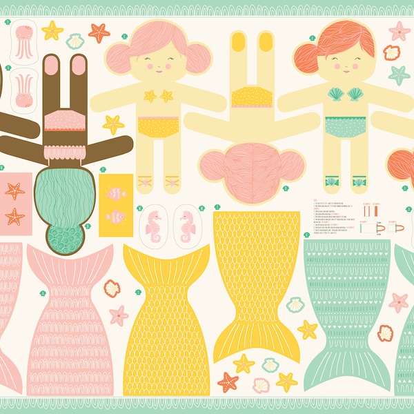 Mermaid Moda Stacy Hsu - Etsy