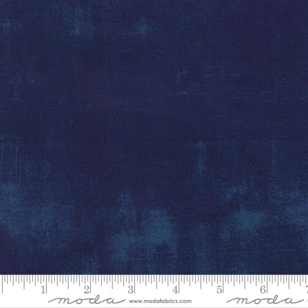 Moda Grunge Basics - NAVY (30150 225) - Sold by the YARD - Cut ...