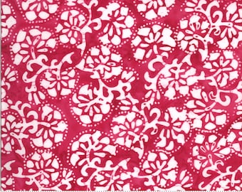 Carnation Confection Strawberry Batiks by Kate Spain Designs for Moda ...