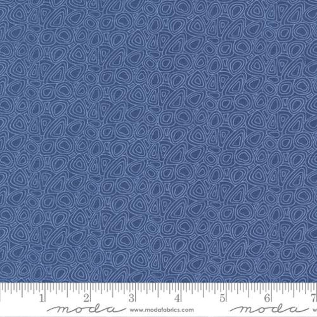 WATERMARKS - Watermarks in Indigo (6917 14) - by Holly Taylor for Moda ...