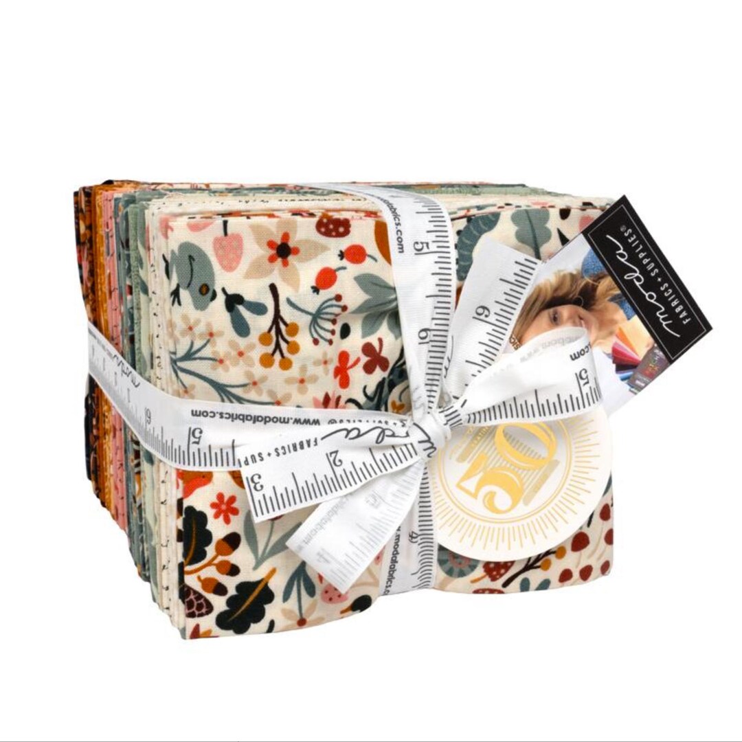 Moda ACORN HOLLOW Fat Quarter Bundle - by Basic Grey - 38 Fat Quarters ...