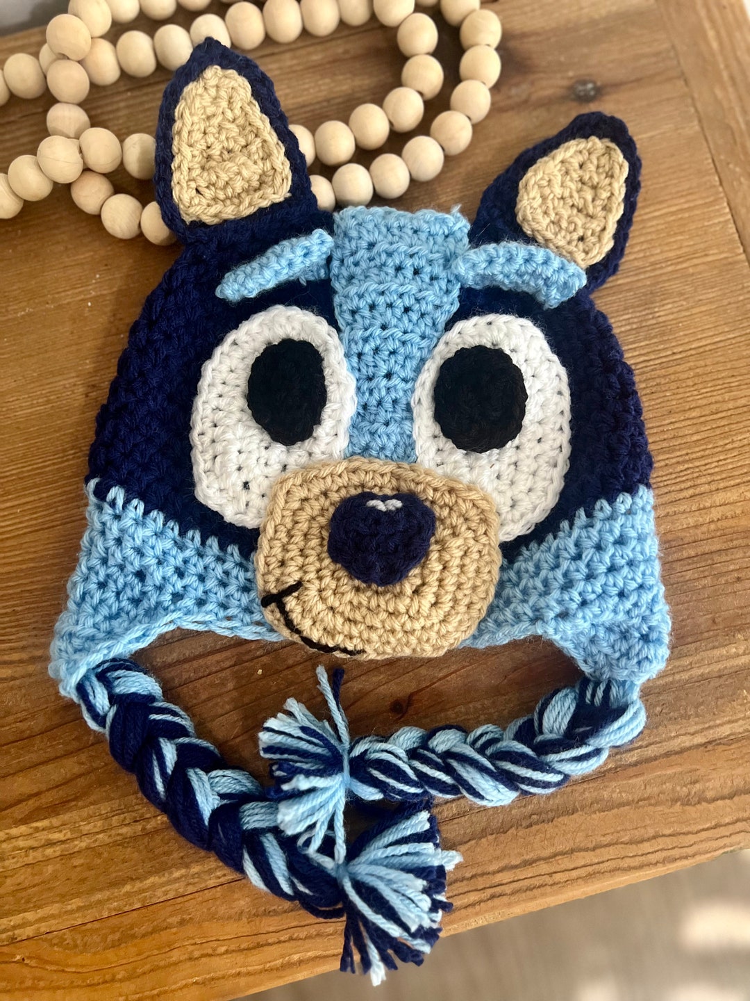 Custom Made Bluey Beanie - Etsy