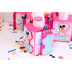 Gracie Girl Custom Coloring Activity Box - Etsy