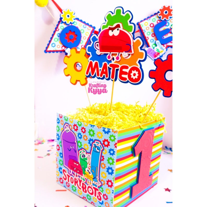 Storybots Centerpiece Party Decoration - Etsy