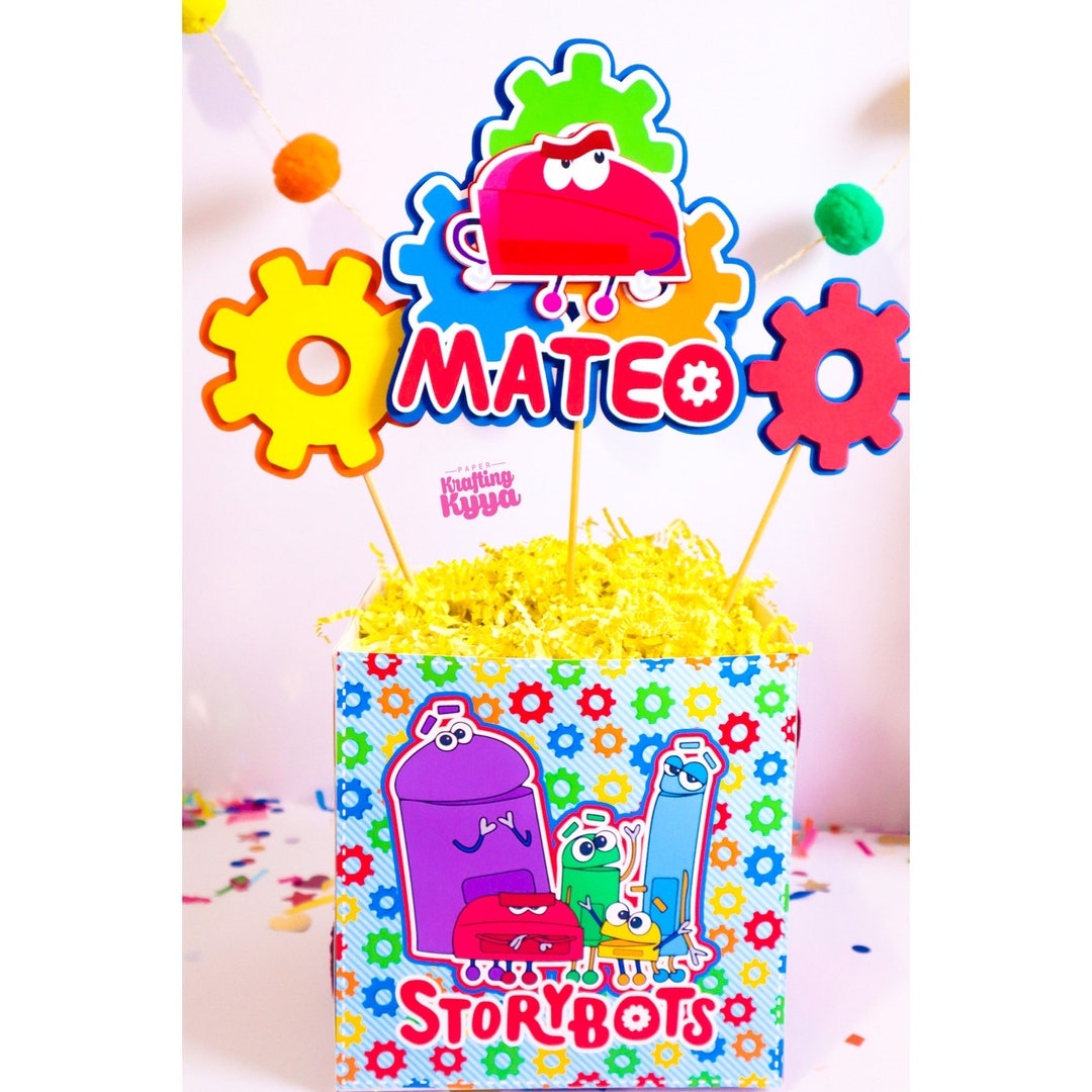 Storybots Centerpiece Party Decoration - Etsy