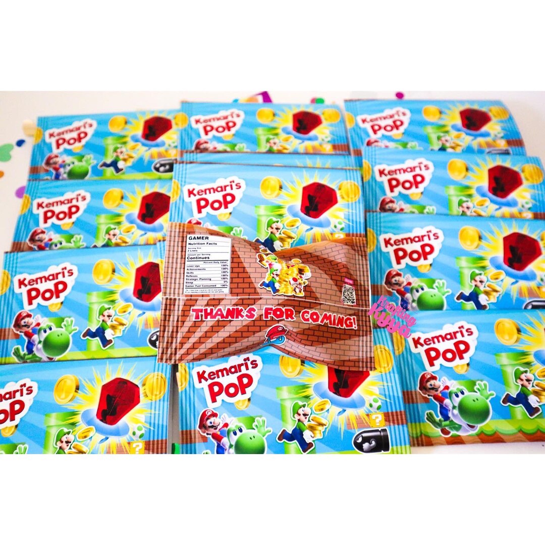 Famous Gamer Bros Jewel Candy Party Favors - Etsy