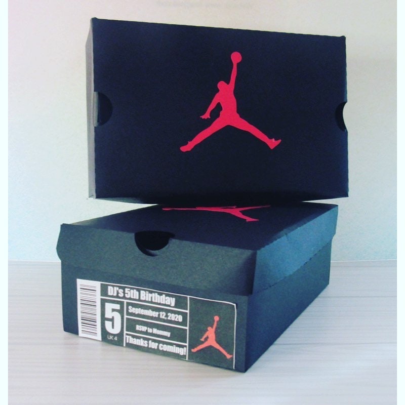 Jordan Shoe Box - Etsy