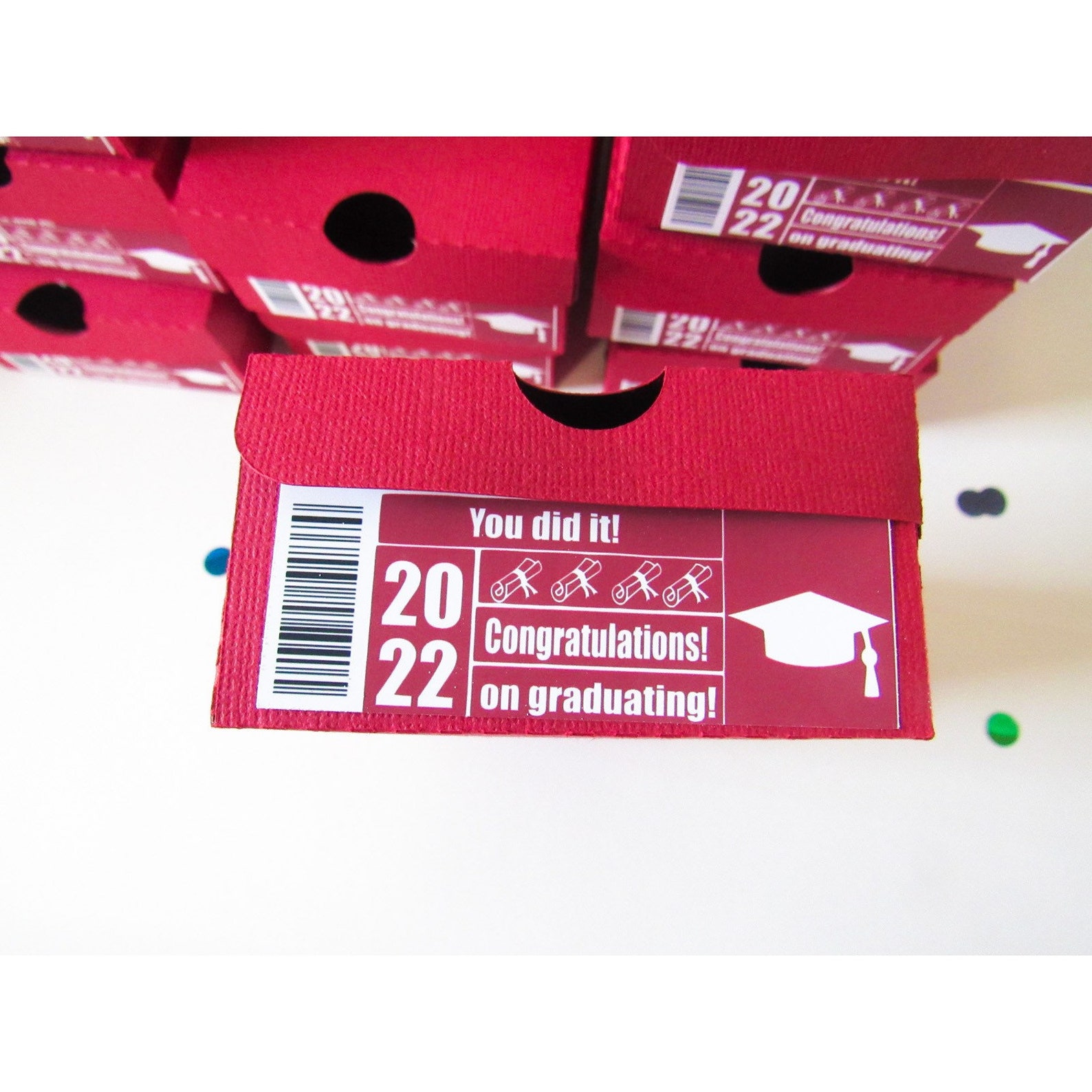 Graduate Check Boxes Graduation Party Boxes 2022 - Etsy