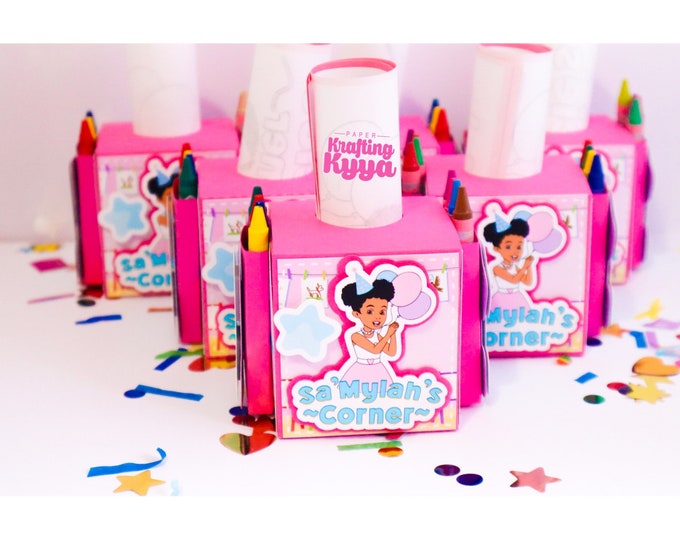 Gracie Girl Custom Coloring Activity Box - Etsy