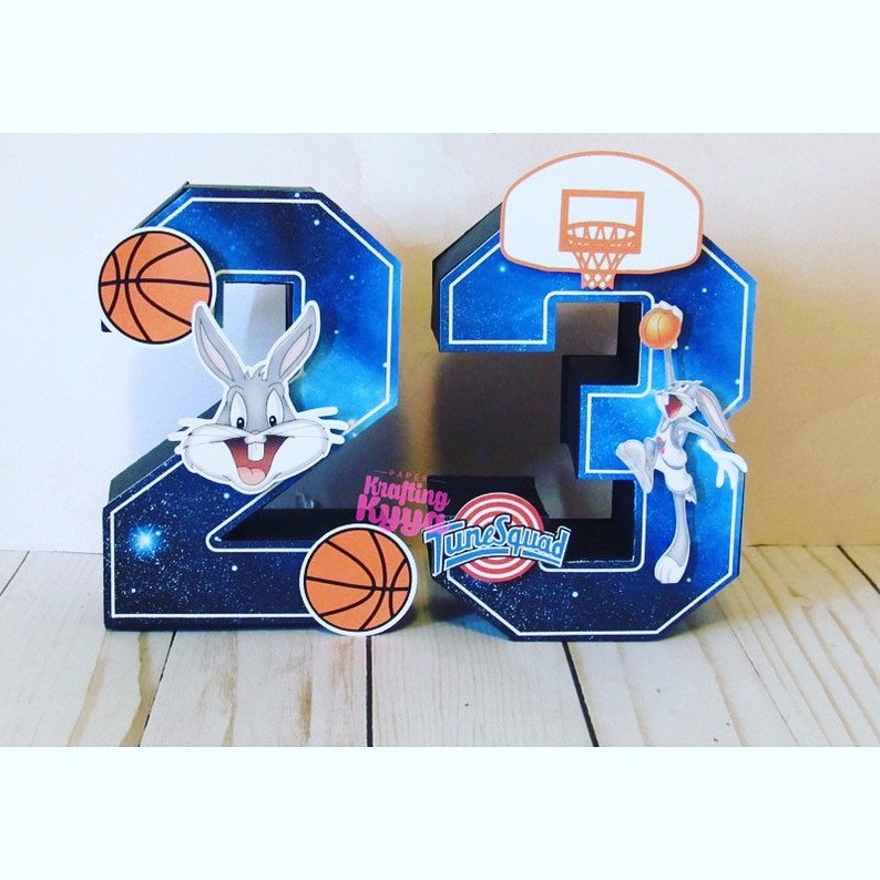 Space Jam Letters Or Numbers | Etsy