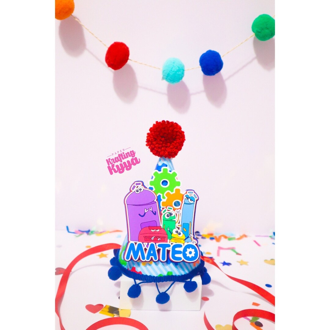 Storybots Party Hat Party Decoration - Etsy