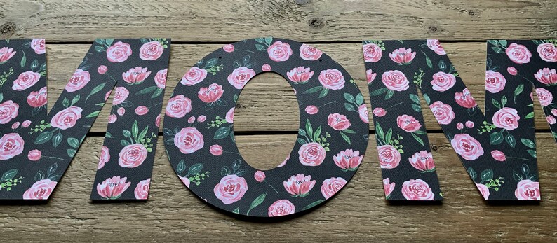 MOM Banner 2-sided/reversible Mother's Day Banner MOM - Etsy