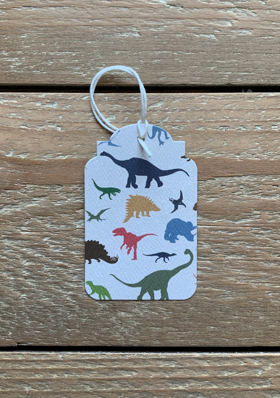 12 Dinosaur Tags, Dinosaur Party Tags, Dinosaur Favor Tags - Etsy