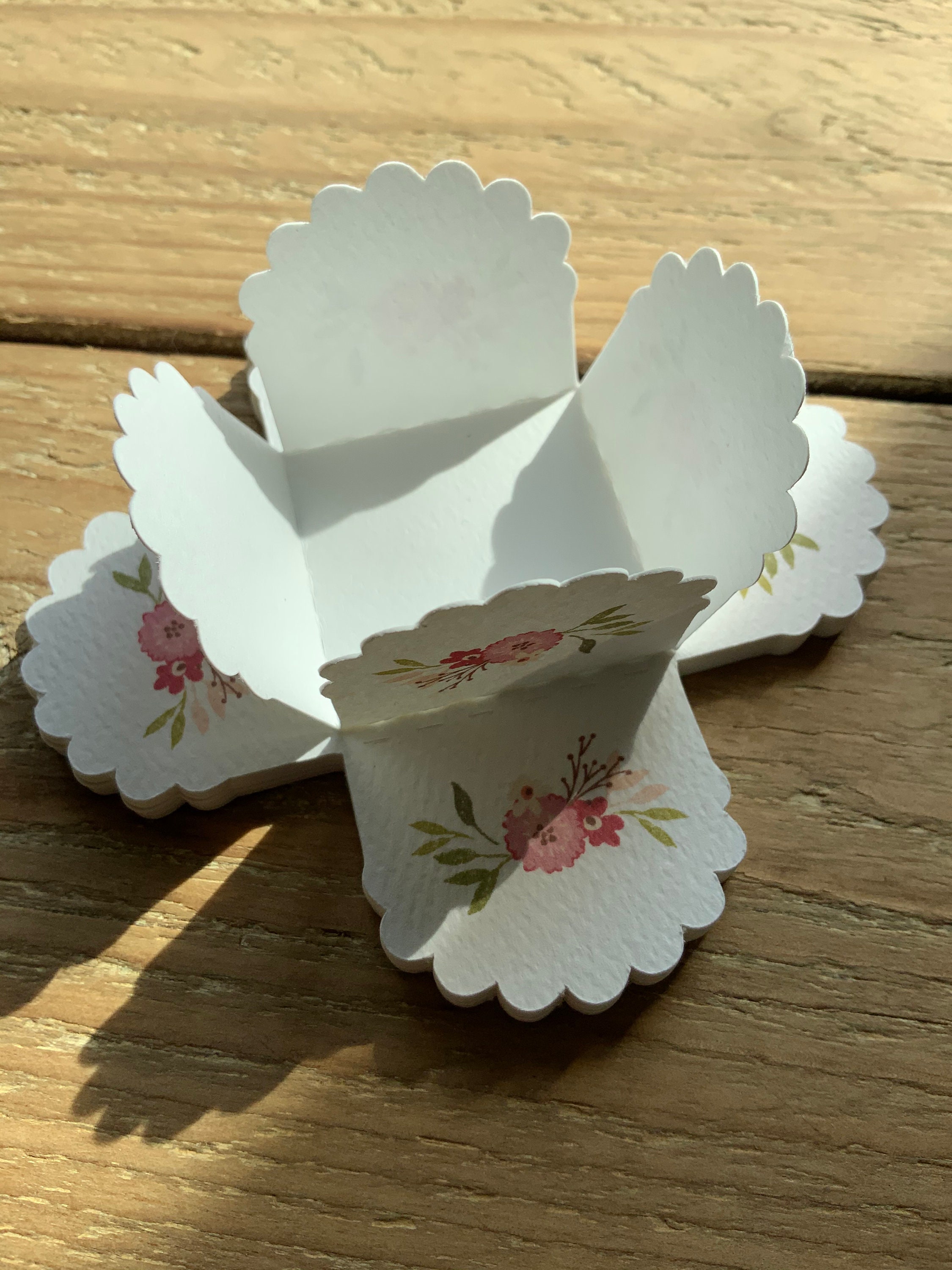 12 Sweet Treat Boxes Optional Patterns Bon Bon Boxes Candy | Etsy