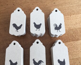 Chicken Tags - Etsy