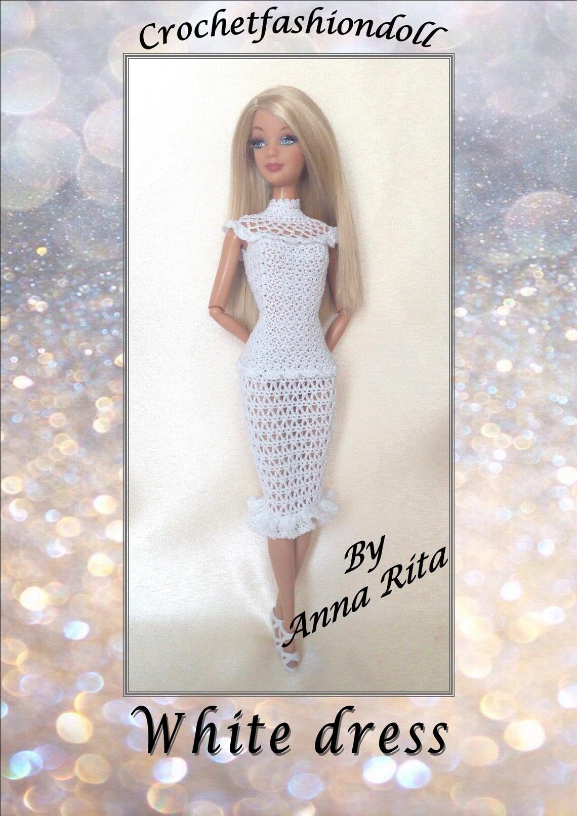 PDF White Dress (english Pattern) - Etsy