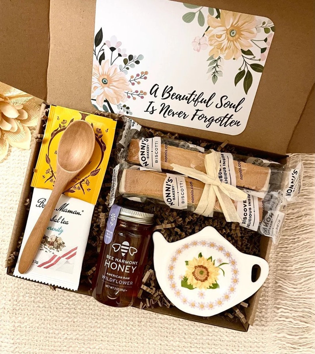 Sympathy Gift Loss of Loved One, Thinking of You Condolences, Comfort ...