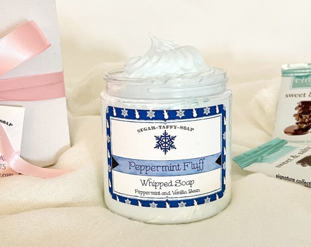 Christmas Whipped Soap and Chocolate Gift Box Gift Set for - Etsy